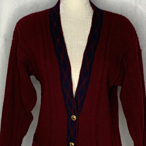 Koret | Sweaters | Vintage 9s Koret Knit Cardigan Sweater 45pe | Poshmark